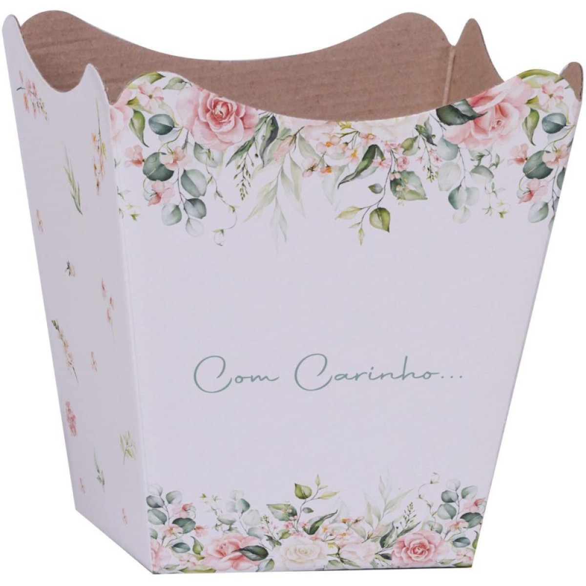 CACHEPOT PAPER DECORADO POTE 15 ALICE 16X17X11CM | Auge App Representações