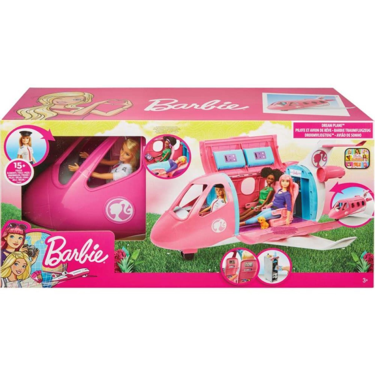 Barbie Estate Jatinho De Aventuras C/boneca | Auge App Representações