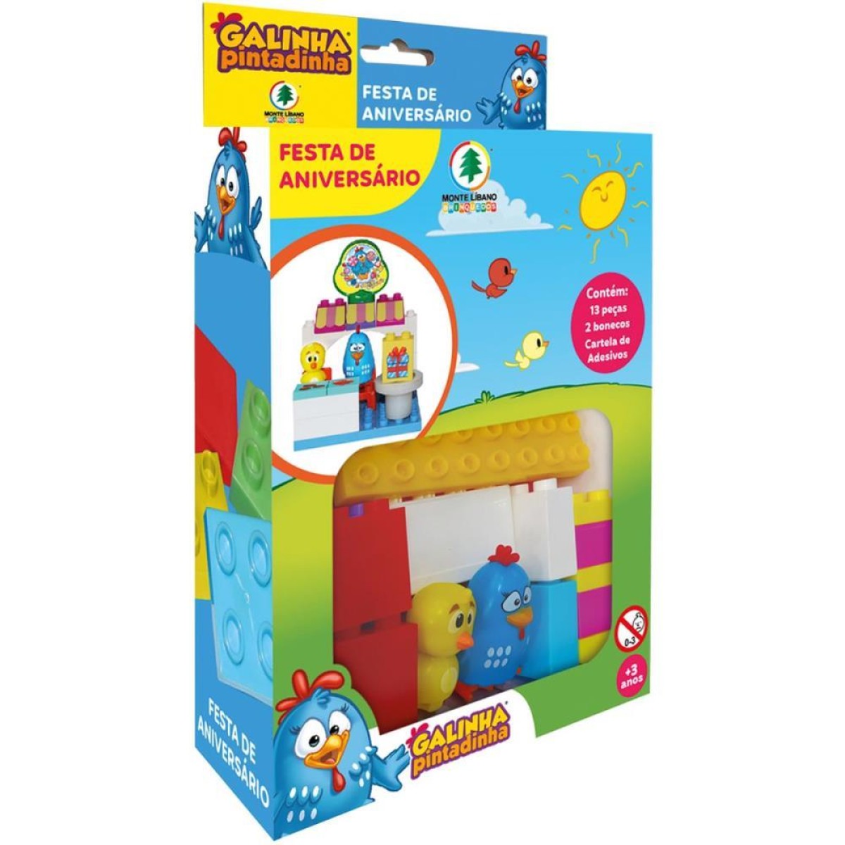 BRINQUEDO PARA MONTAR GALINHA PINTADINHA FESTA ANIVE | Auge App ...