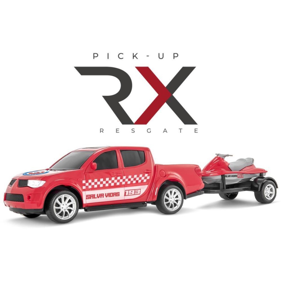 CARRINHO PICK UP RX RESGATE | Auge App Representações